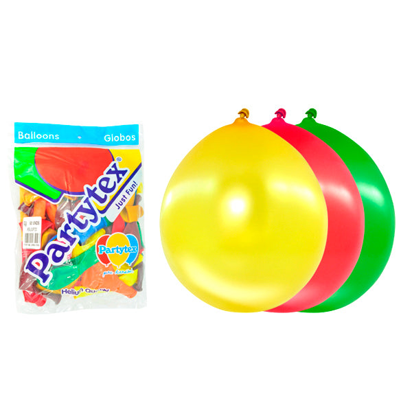 GLOBO R9 PX. METAL SURTIDO X 25 – Partyexpress
